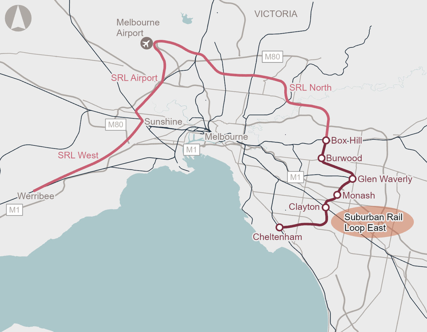 Suburban Rail Loop East | Infrastructure Australia